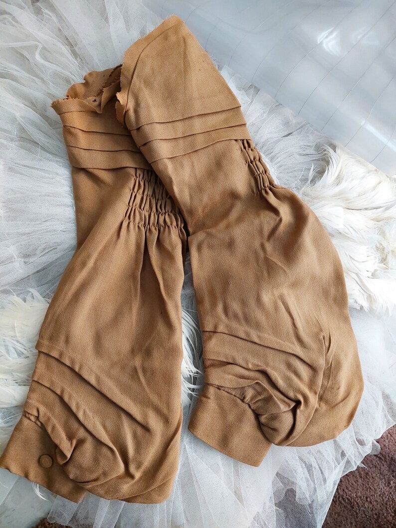 Antique Early Regency Victorian Sleeves Cuffs 1800s 1800 1830's 1800s ...