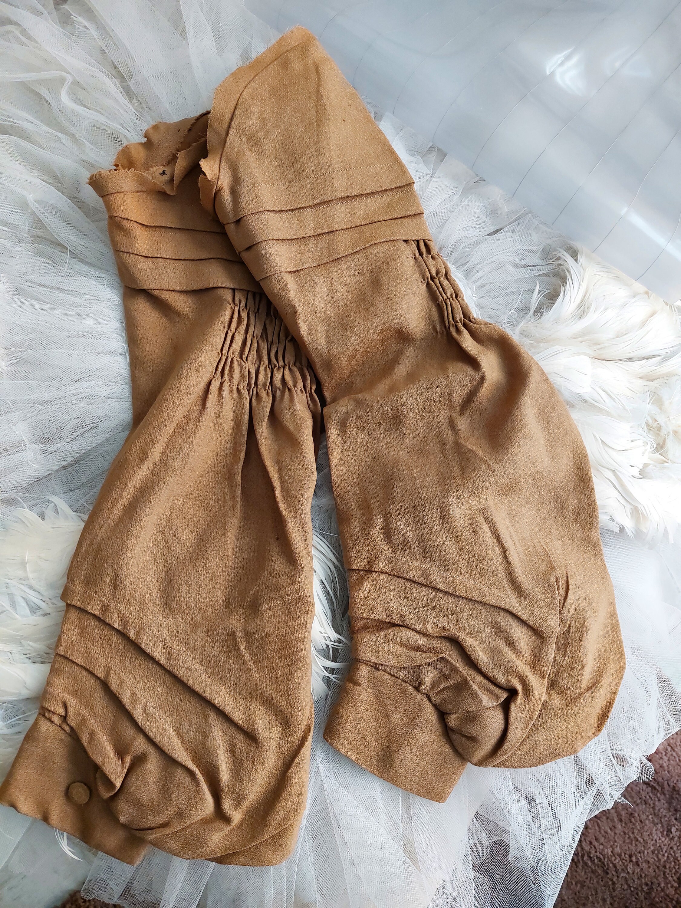 Antique Early Regency Victorian Sleeves Cuffs 1800s 1800 1830's 1800s ...