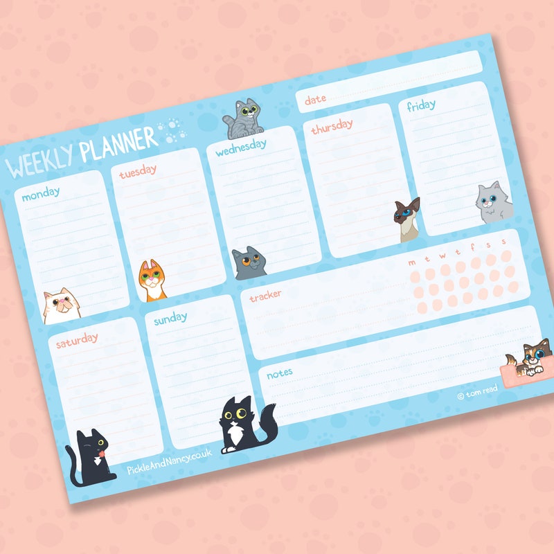 Weekly Planner - Etsy