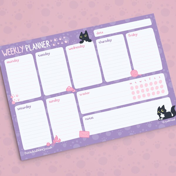Weekly Planner - Etsy