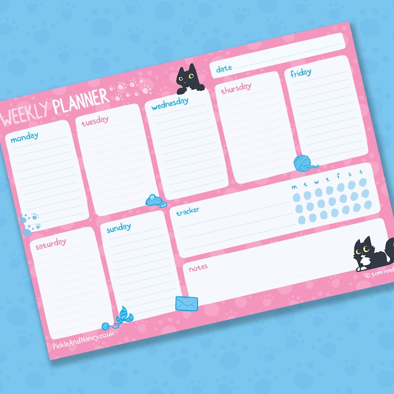 Weekly Planner - Etsy