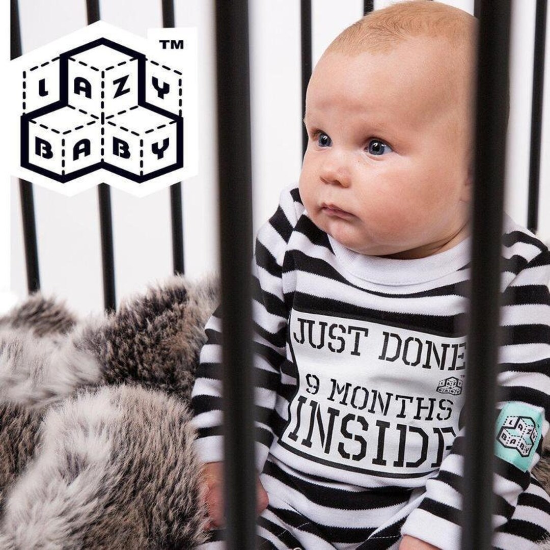 Cute Infant Clothes Just Done 9 Months Inside Romper and Baby Hat ...