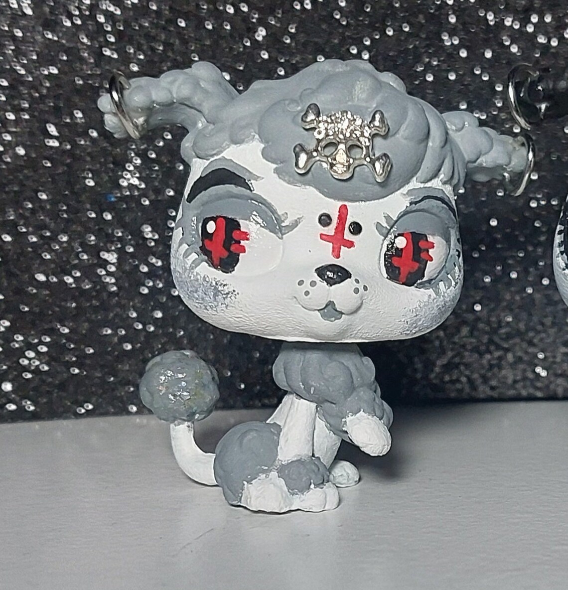 Only Gray Available Goth Sister Poodles LPS Custom - Etsy