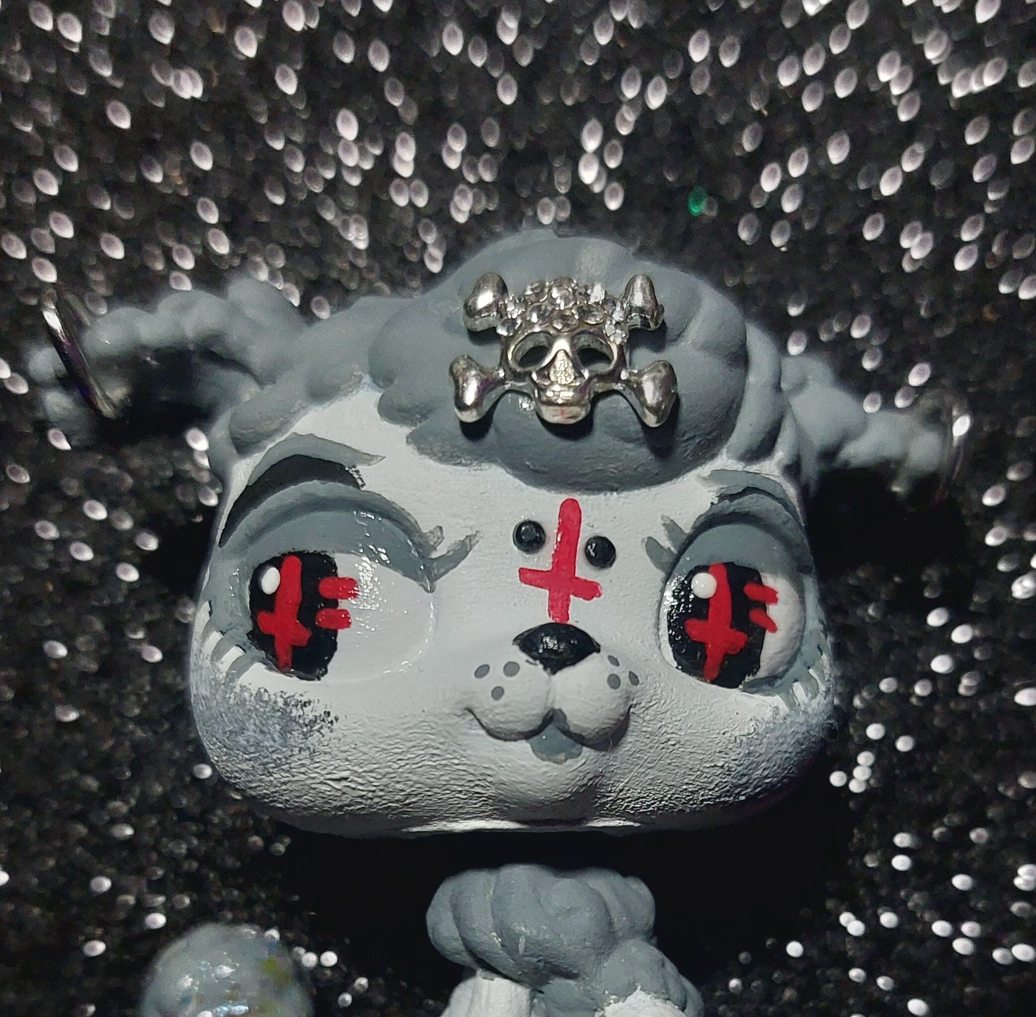Only Gray Available Goth Sister Poodles LPS Custom - Etsy