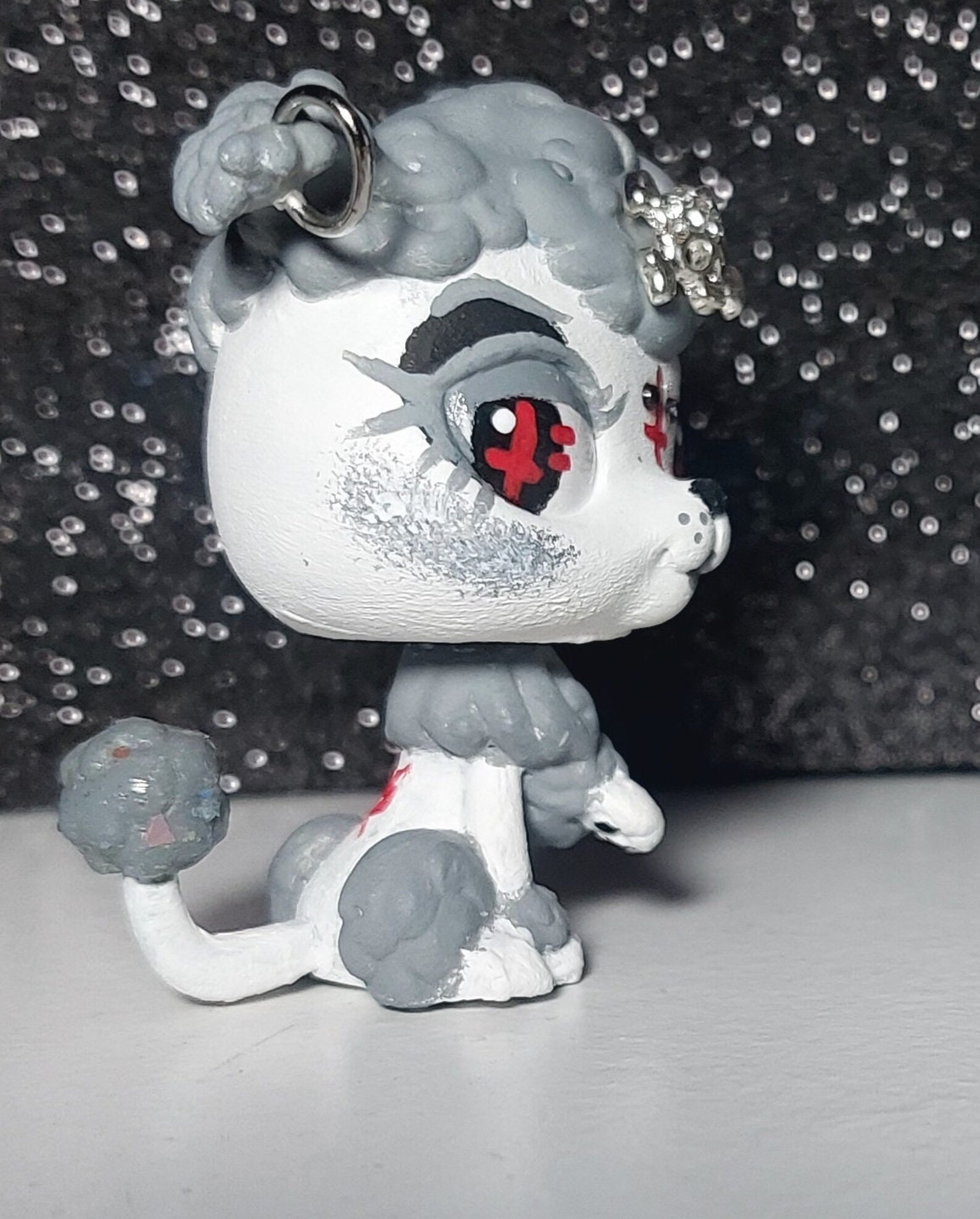 Only Gray Available Goth Sister Poodles LPS Custom - Etsy