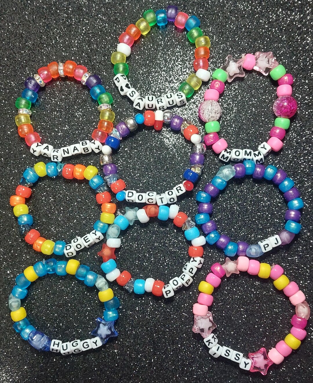 Poppy Playtime Mixed Character Inspired Kandi Bracelets - Etsy
