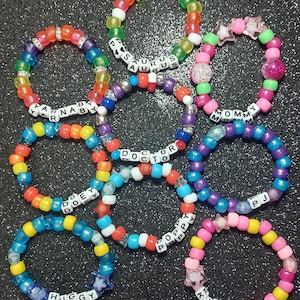 Poppy Playtime Mixed Character Inspired Kandi Bracelets - Etsy