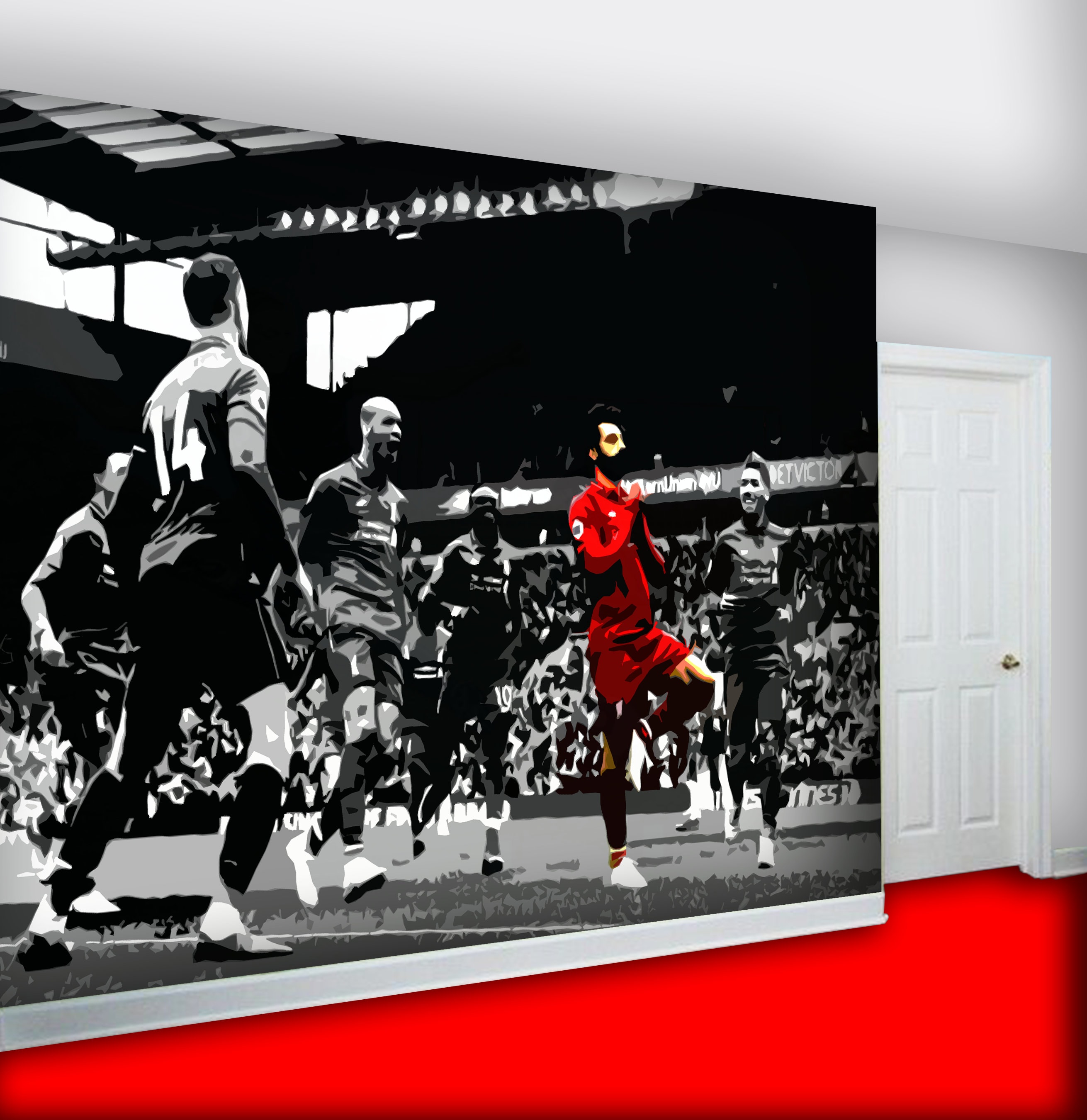 Liverpool F.c / Wallpaper / Pasted Wallpaper / Wall Mural / Mural ...