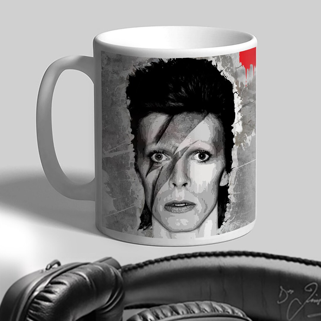 Twentytwo Creative David Bowie Mug, David Bowie Mug, David Bowie, Bowie ...
