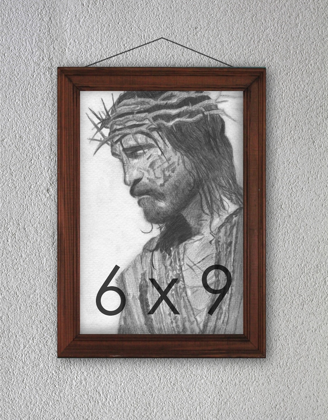 The Passion Pencil Drawing Of Jesus Christ Etsy