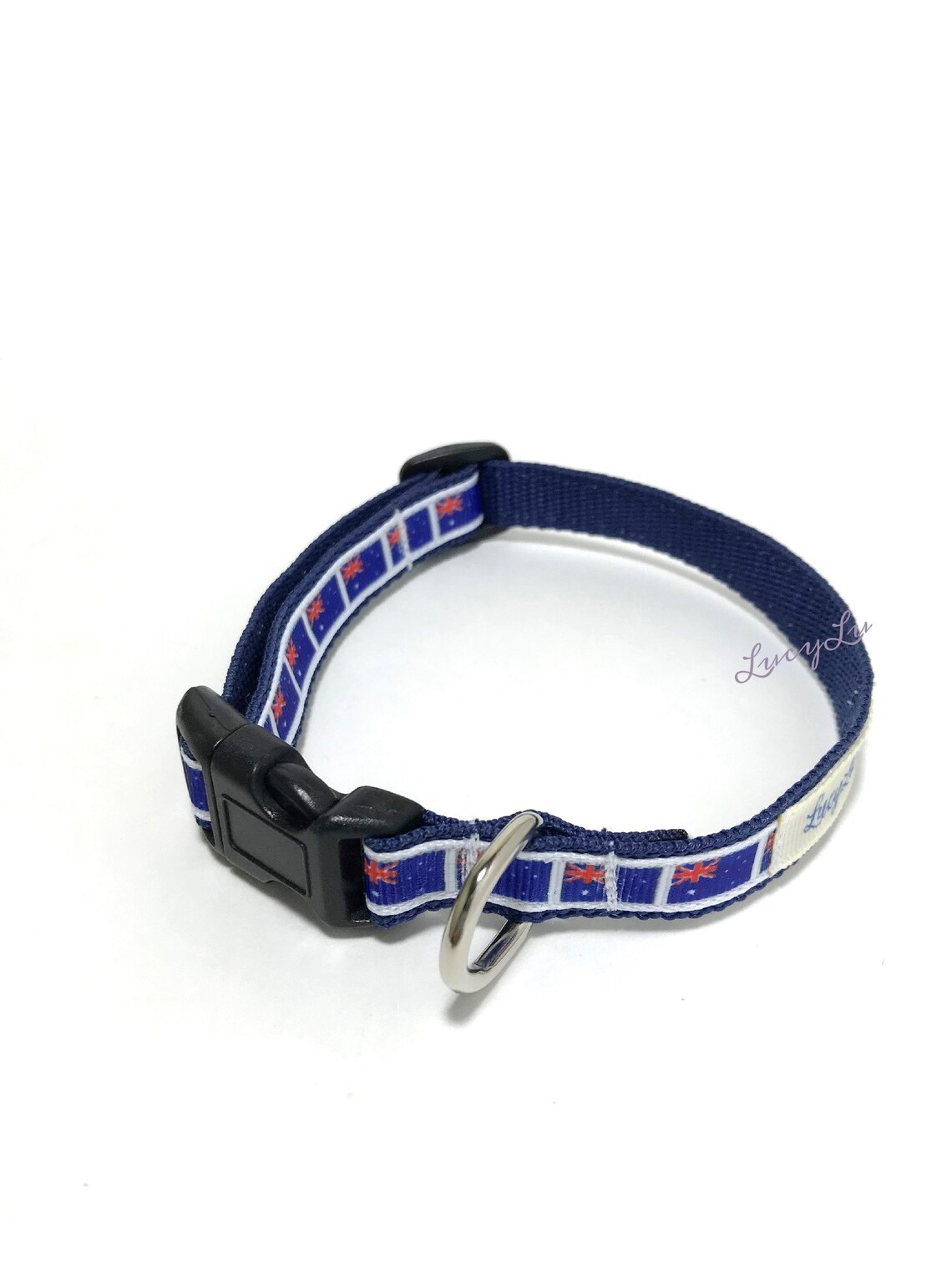 Australian Aussie Flag Dog Collar for Animal Charity Red | Etsy