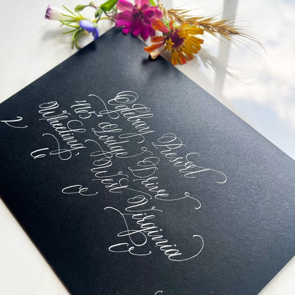 Wedding Calligraphy - Etsy