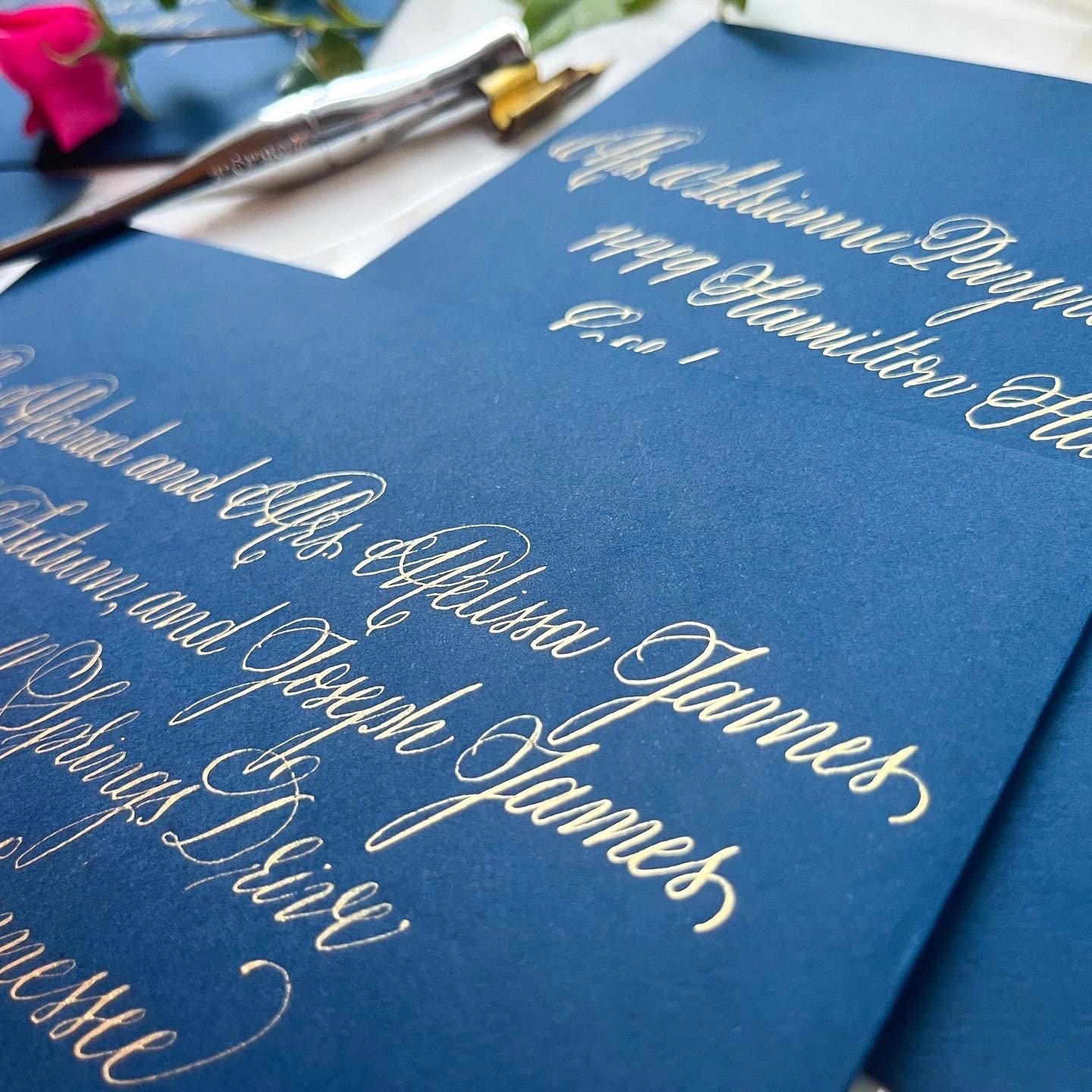 Traditional Script // Custom Envelope Calligraphy Addressing // for ...