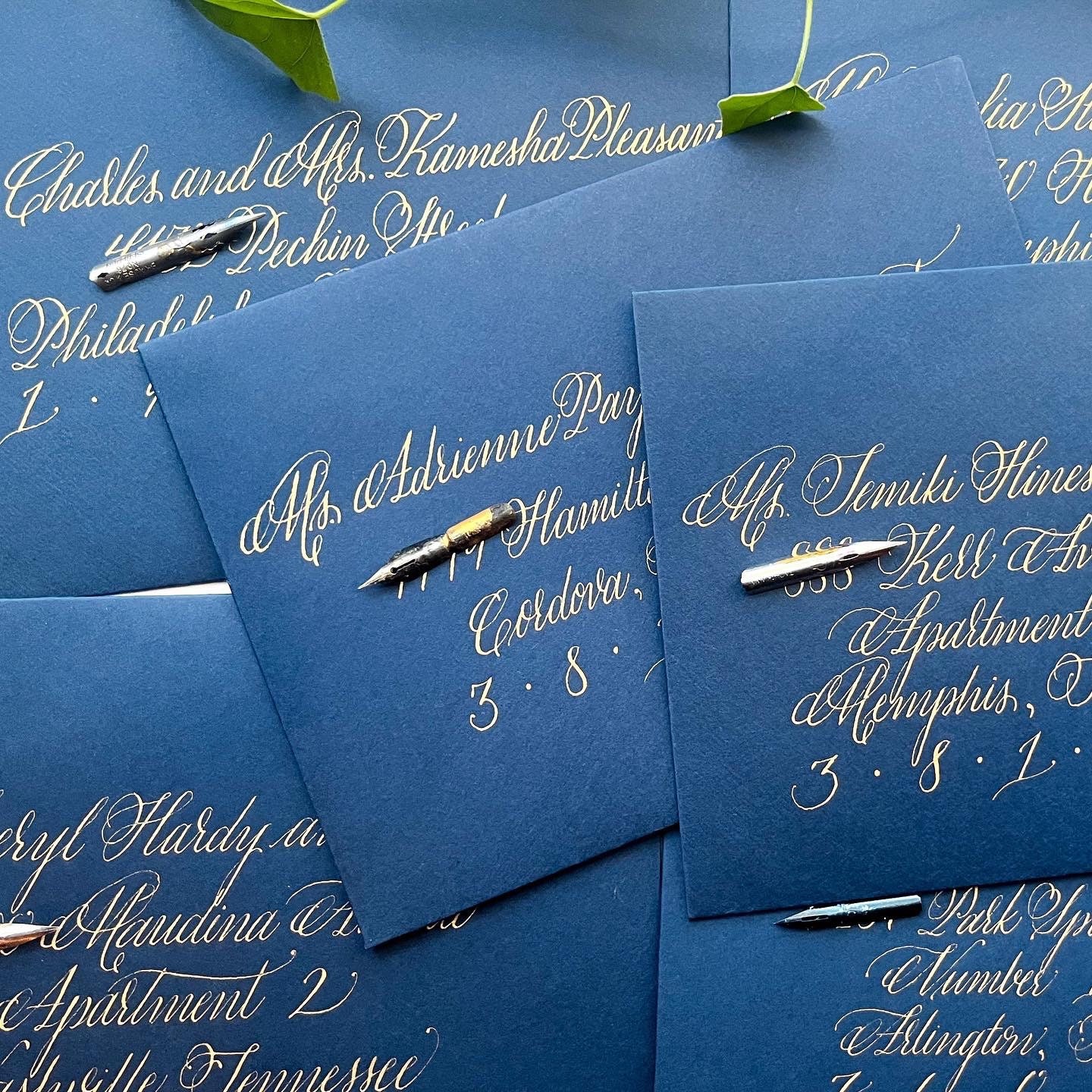 Traditional Script // Custom Envelope Calligraphy Addressing // for ...