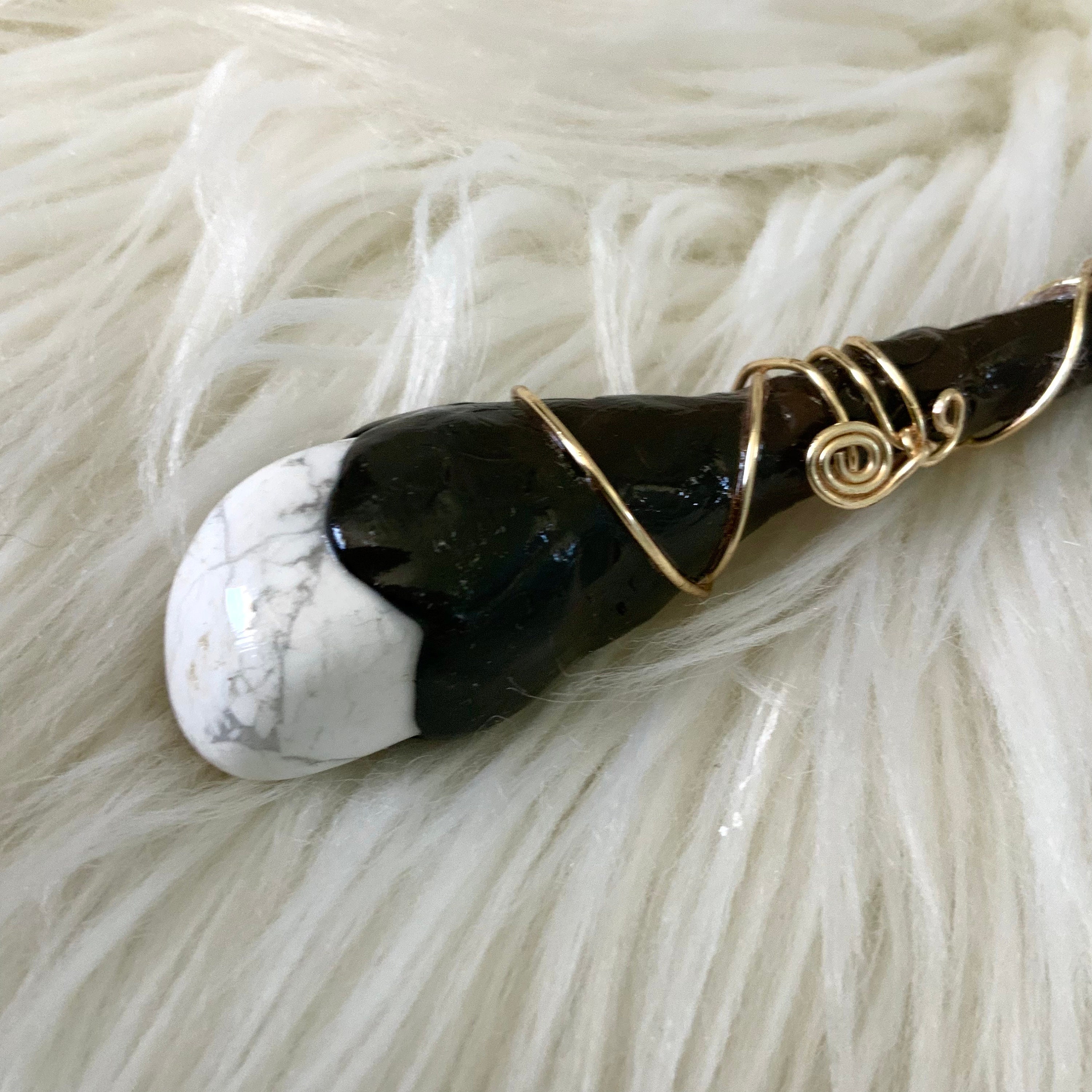 Gorgeous Wand With White Stone/wizard Staff/wand Holster/wand Box - Etsy