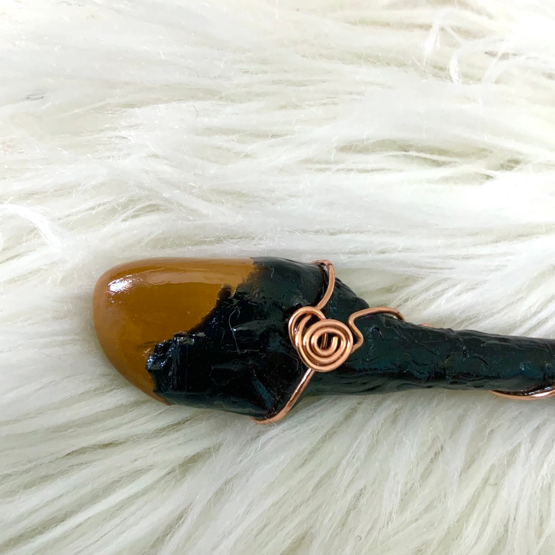 Amazing Yellow Jasper Stone-crystal Wand-magic Wand-healing Stone ...