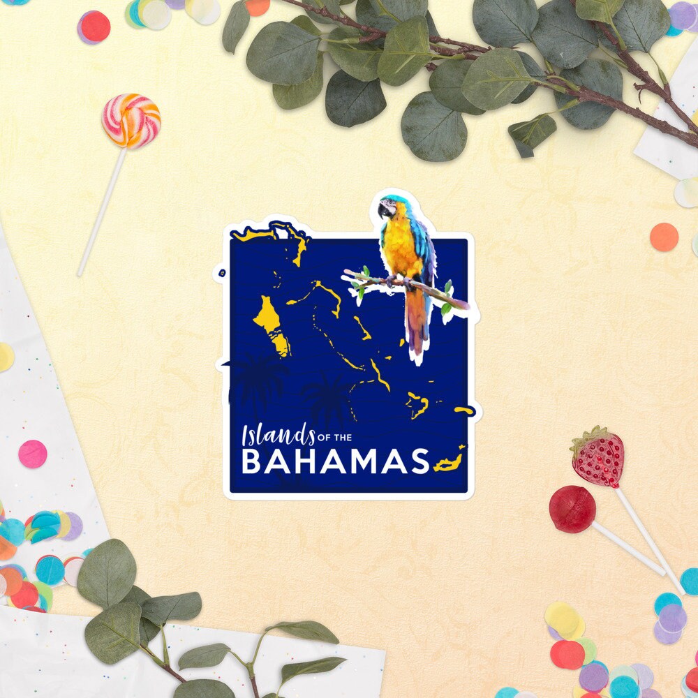 Embellishments Scrapbooking Bahamas Sticker Bahamas Gift Bahamian ...