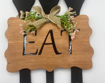 Farmhouse EAT Sign - Etsy