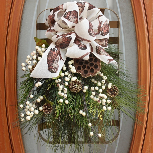 Tobacco Basket Wreath - Etsy