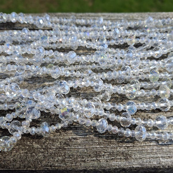 Crystal Garland - Etsy