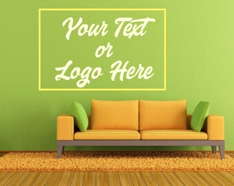 Wall Decal Business Logo - Etsy
