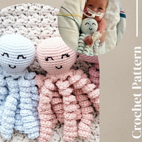 Crochet Octopus for a Preemie Pattern NICU Octopus PDF - Etsy