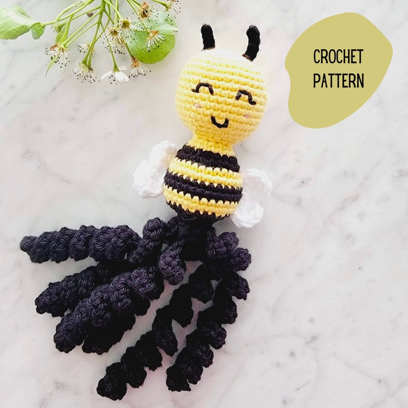 Sweet Bee NICU Snuggler Crochet Pattern, Octopus for Preemie, NICU ...