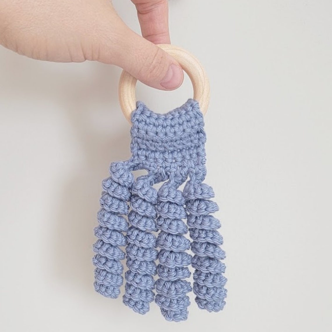 Crochet Baby Teether Pattern Octopus Preemie Toy Crochet - Etsy
