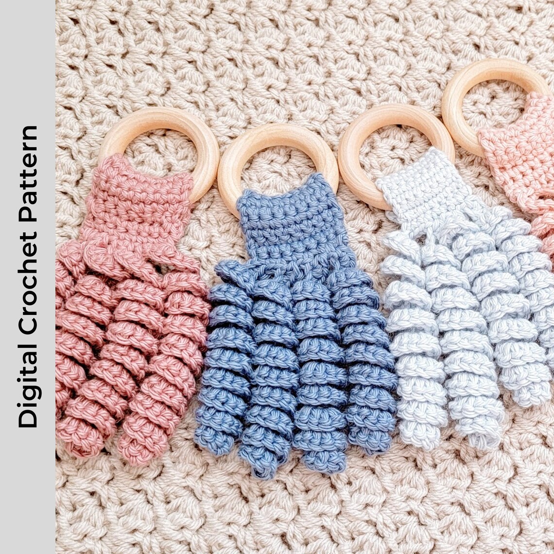 Crochet Baby Teether Pattern Octopus Preemie Toy Crochet - Etsy