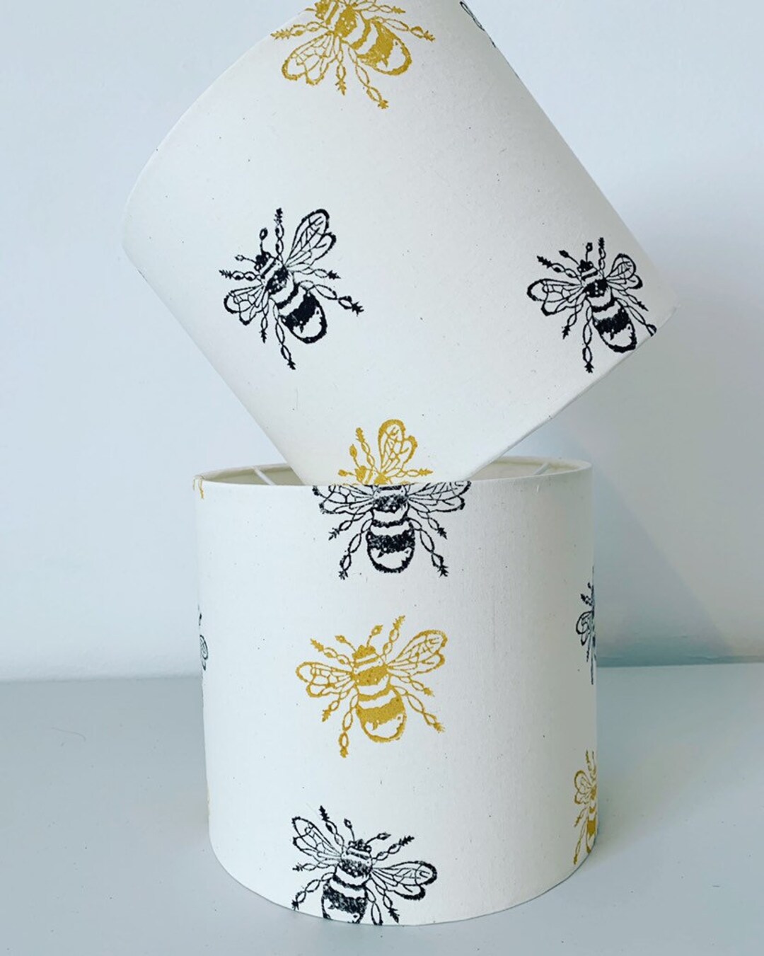 Bumble Bee Drum Lampshade - Etsy
