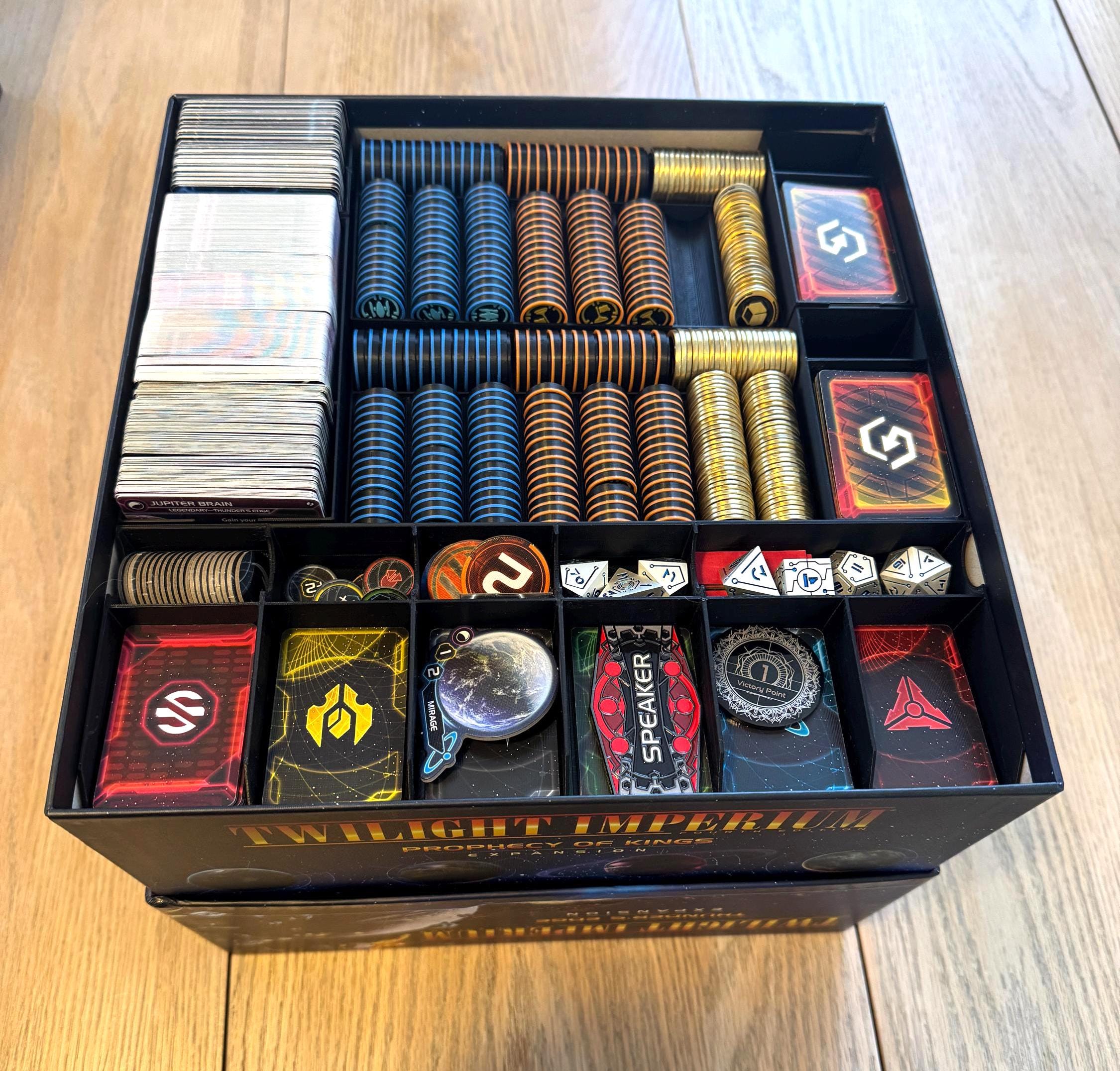 Organizer Inserts for Twilight Imperium 4 + Prophecy of Kings + Thunder ...