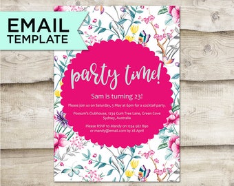 Downloadable invites | Etsy