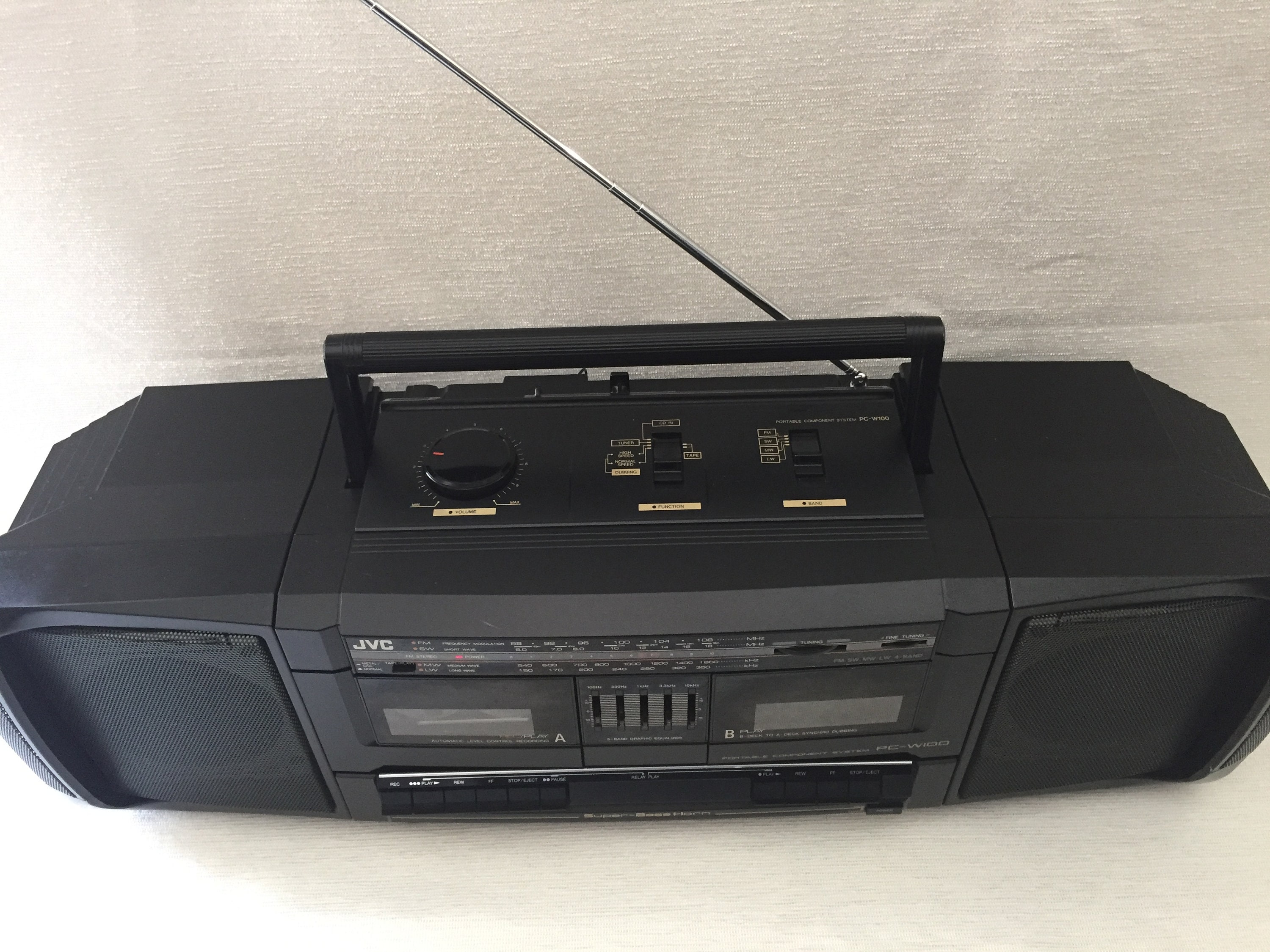 RCA PORTABLE COMPONENT CASSETTE BOOM BOX - munimoro.gob.pe
