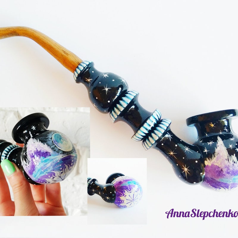 Wooden Smoking Pipe - Etsy