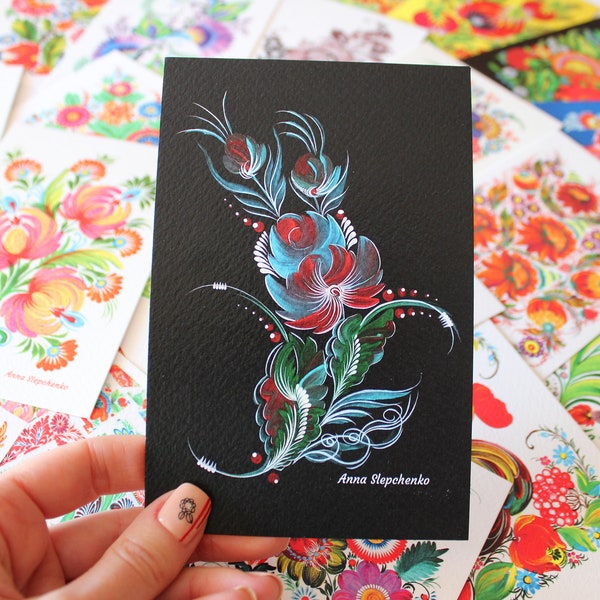 One Stroke Painting - Etsy