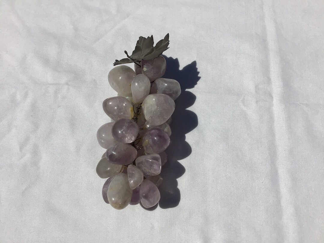 Mid Century Modern Grapes Stone Marble Grapes Table - Etsy