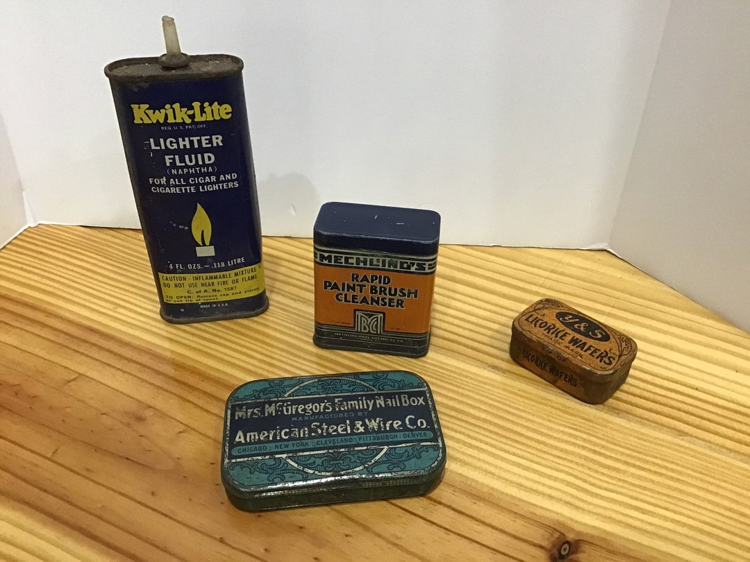 Vintage Advertising Tins Collectibles Tins, Vintage Shelf, Decor ...