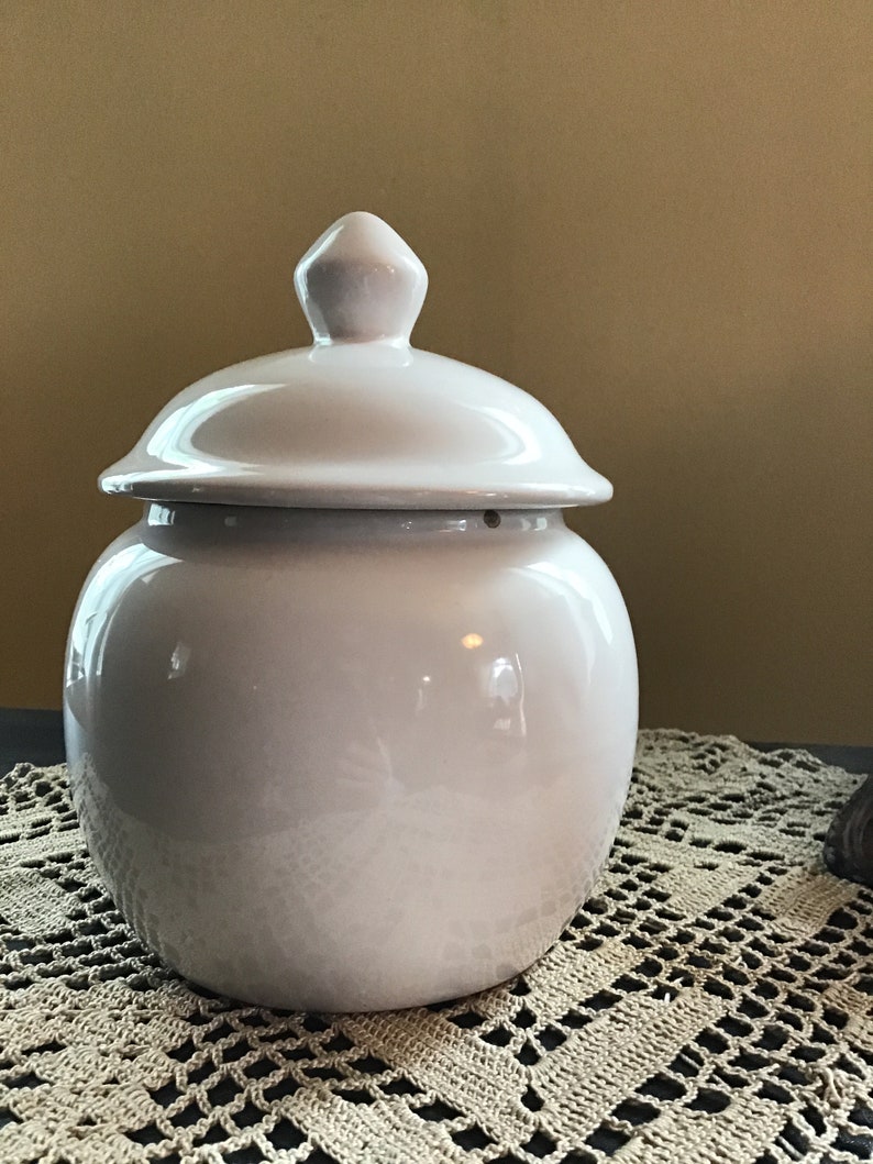 VINTAGE GINGER JAR Flowered Jar Vase Decor Shabby Chic - Etsy