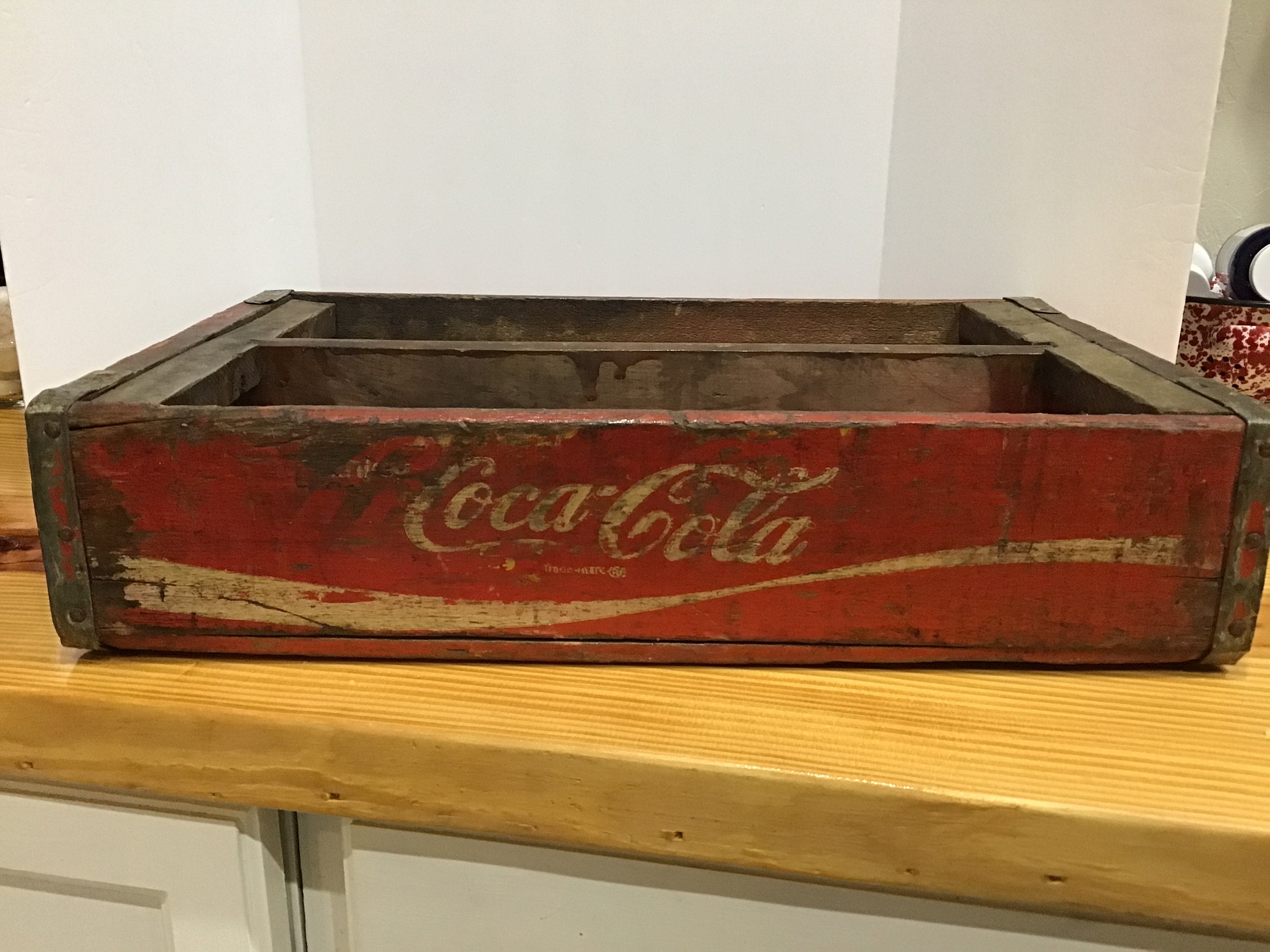 Coke Cola Wood Crate, Bar Tray, Table Decor, Shelf, Spice Rack - Etsy
