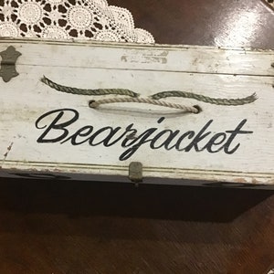 Vintage Wood Tack Box, Tool Box, Wood Office, Toy, Craft, Photo Storage ...