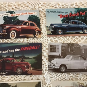 Vintage Post Cards, Classic Cars, Vintage Cars, Automobile Post Card ...