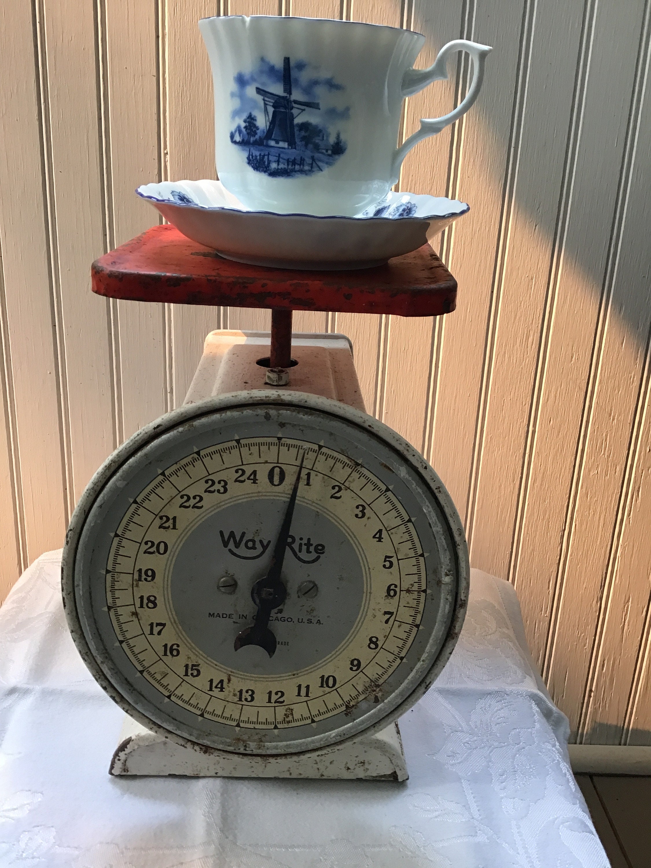 Vintage WAY RITE SCALE 1940s Kitchen Scale - Etsy