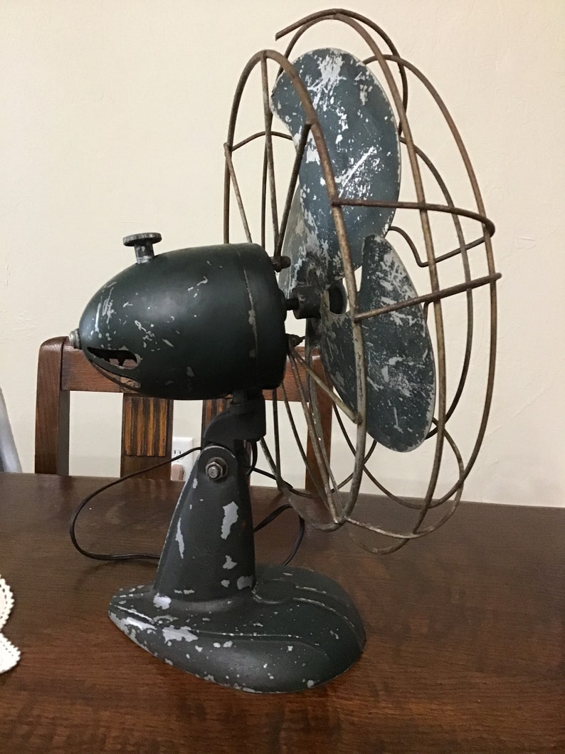 Vintage Table Fan 1950s Fan Vintage Industrial Cabin Porch - Etsy