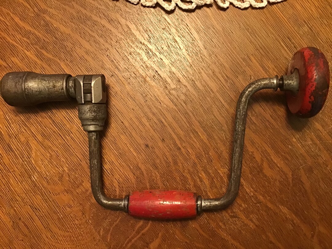 VINTAGE BRACE DRILL Hand Drill Vintage Tools - Etsy