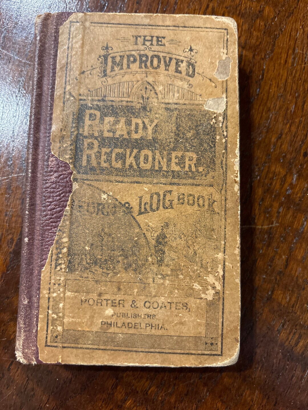Antique Book 1881 Power and Coates, the Improved Ready Reckoner Form ...