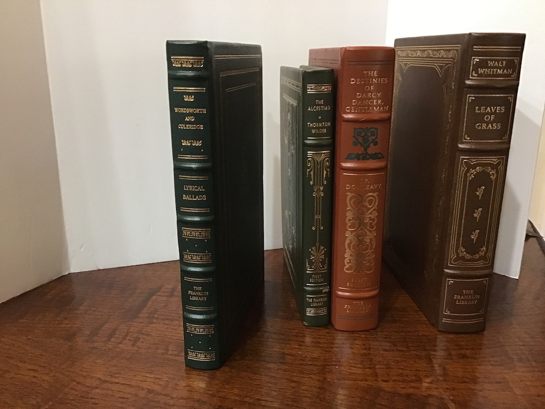 The Franklin Library First Edition, Lyrical Ballads, Vintage Poetry ...