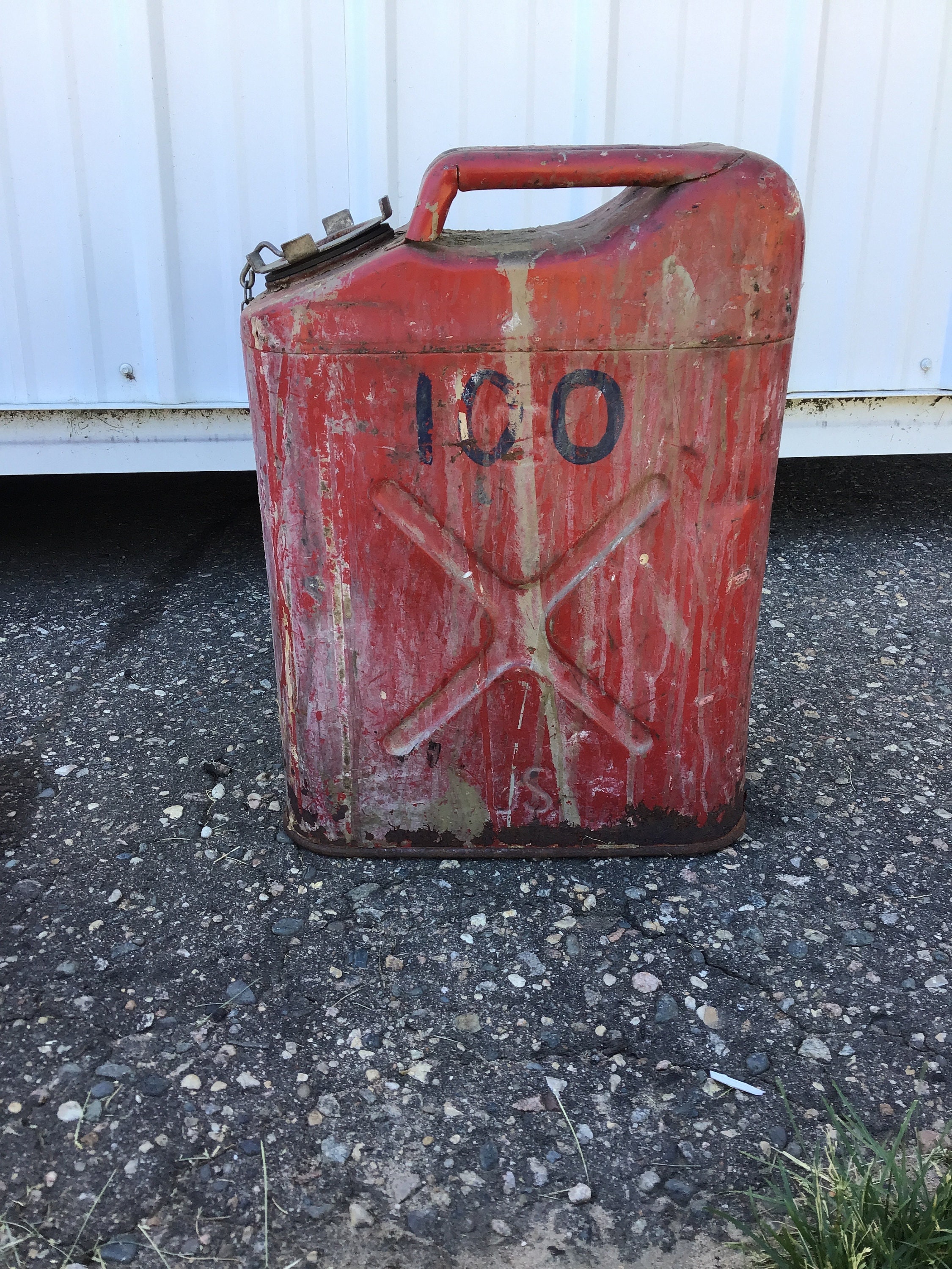 Vintage GERRY GAS CAN Jeep Gas Can Five Gallon Gas Can - Etsy