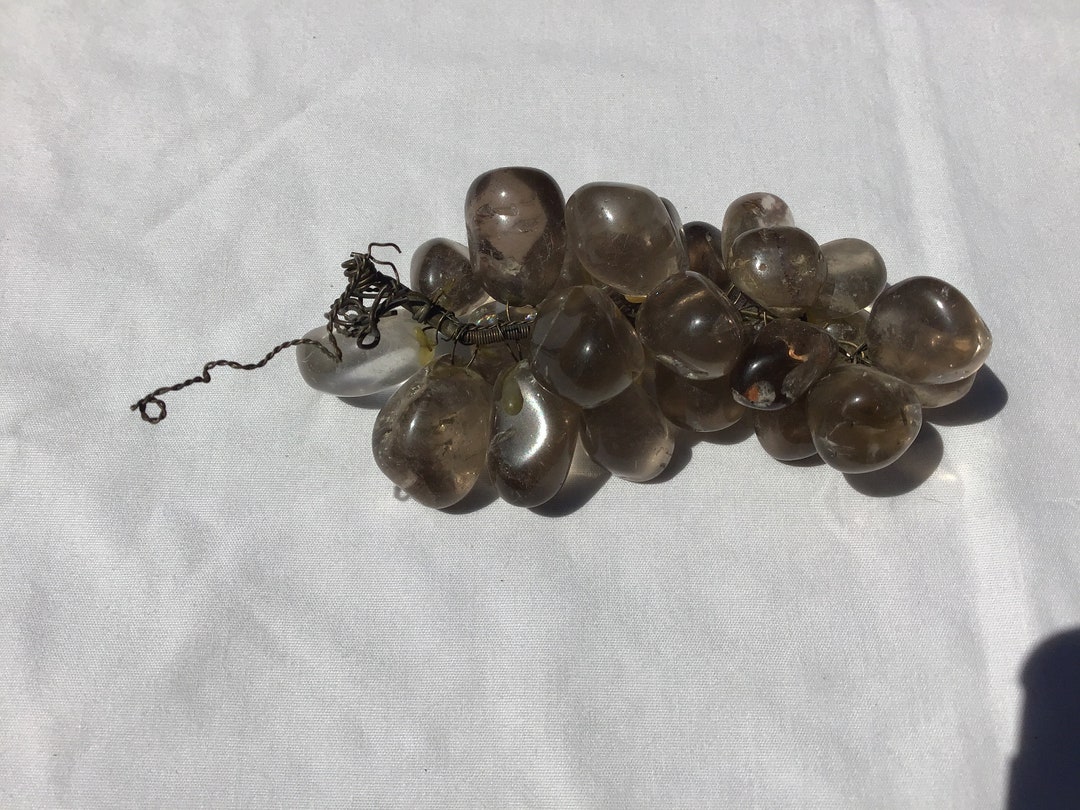 Faux Grapes, Stone Grapes, Table Centerpiece, Bar, Wine Decor - Etsy