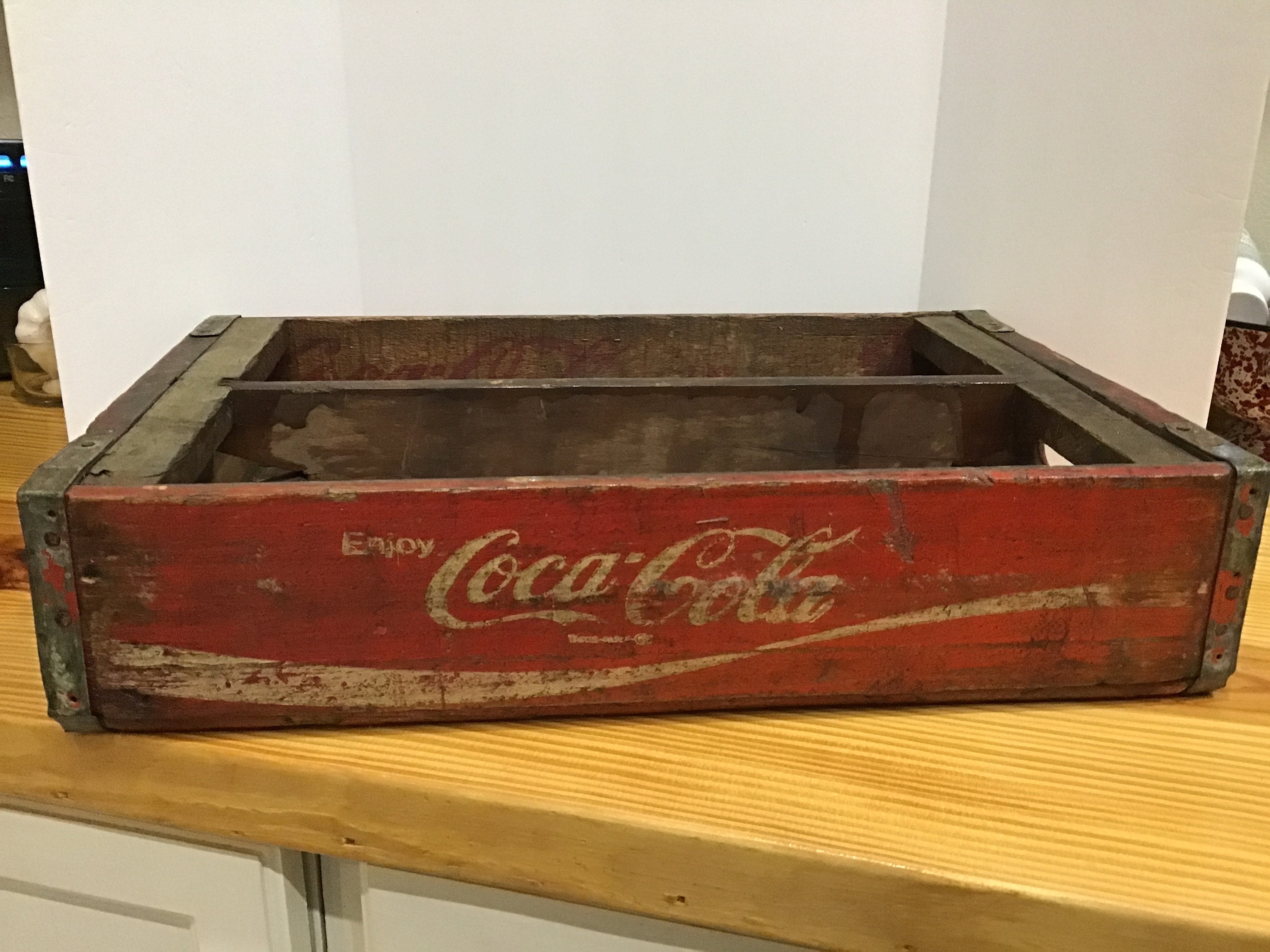 Coke Cola Wood Crate, Bar Tray, Table Decor, Shelf, Spice Rack - Etsy