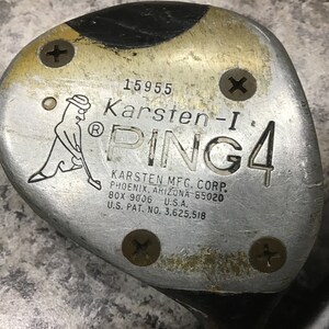 Ping Karsten 1 Fairway Woods Set of Four Woods, 1, 3, 4 and 5, Vintage ...